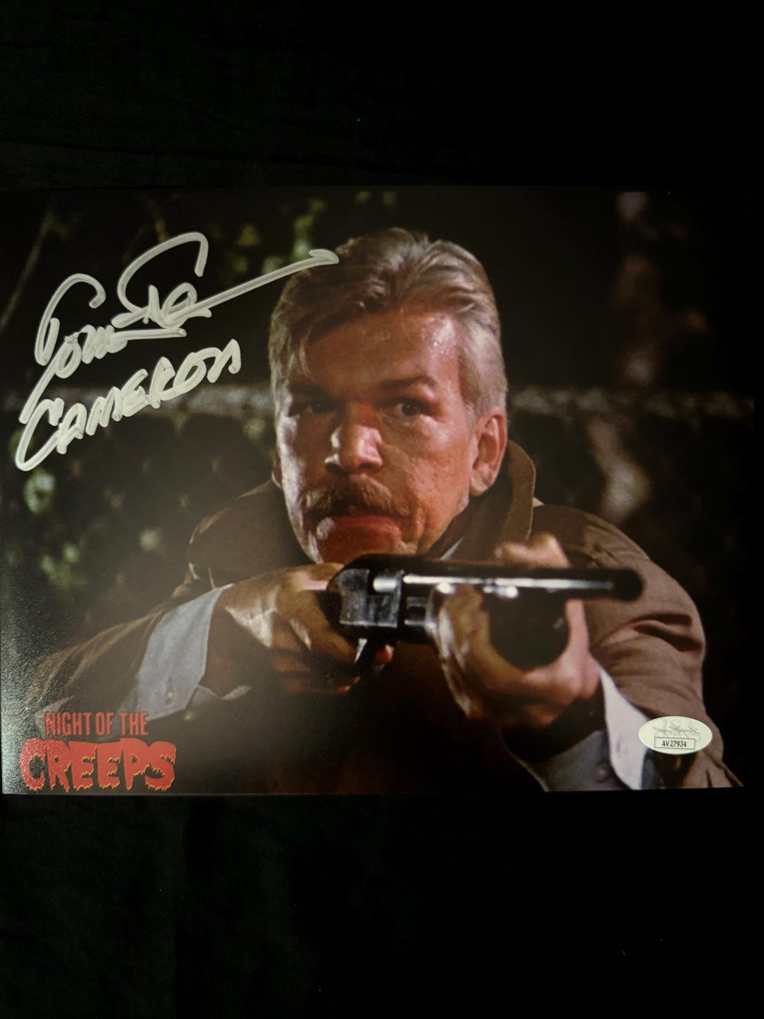 Tom Atkins Signed Night of the Creeps 8X10 Photo W/ JSA COA - Etsy