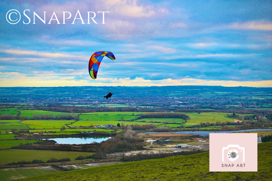 Paragliding Photography - Etsy