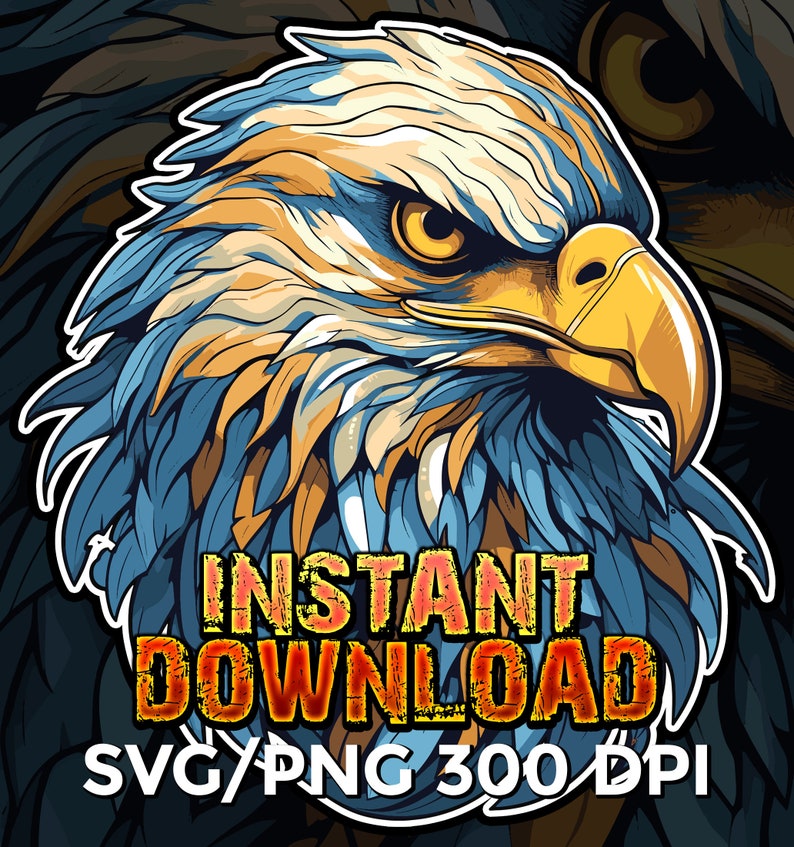 Eagle SVG, Files for Print, Eagle Svg, Eagle Clipart, Eagle Png ...