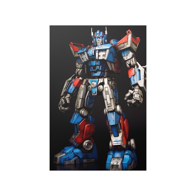 Transformers Optimus Prime Satin Poster Art - Etsy