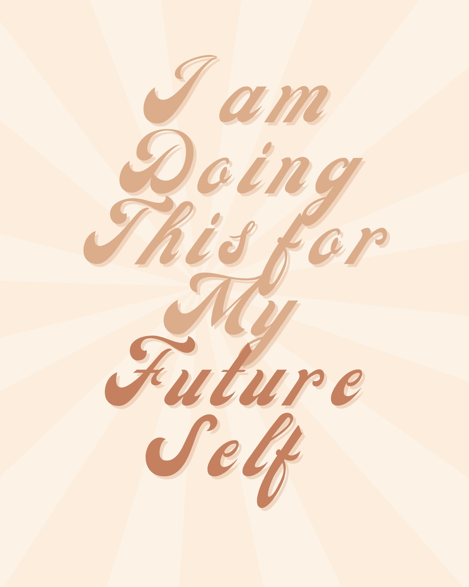 Future Self Retro Printable 8 X 10 - Etsy