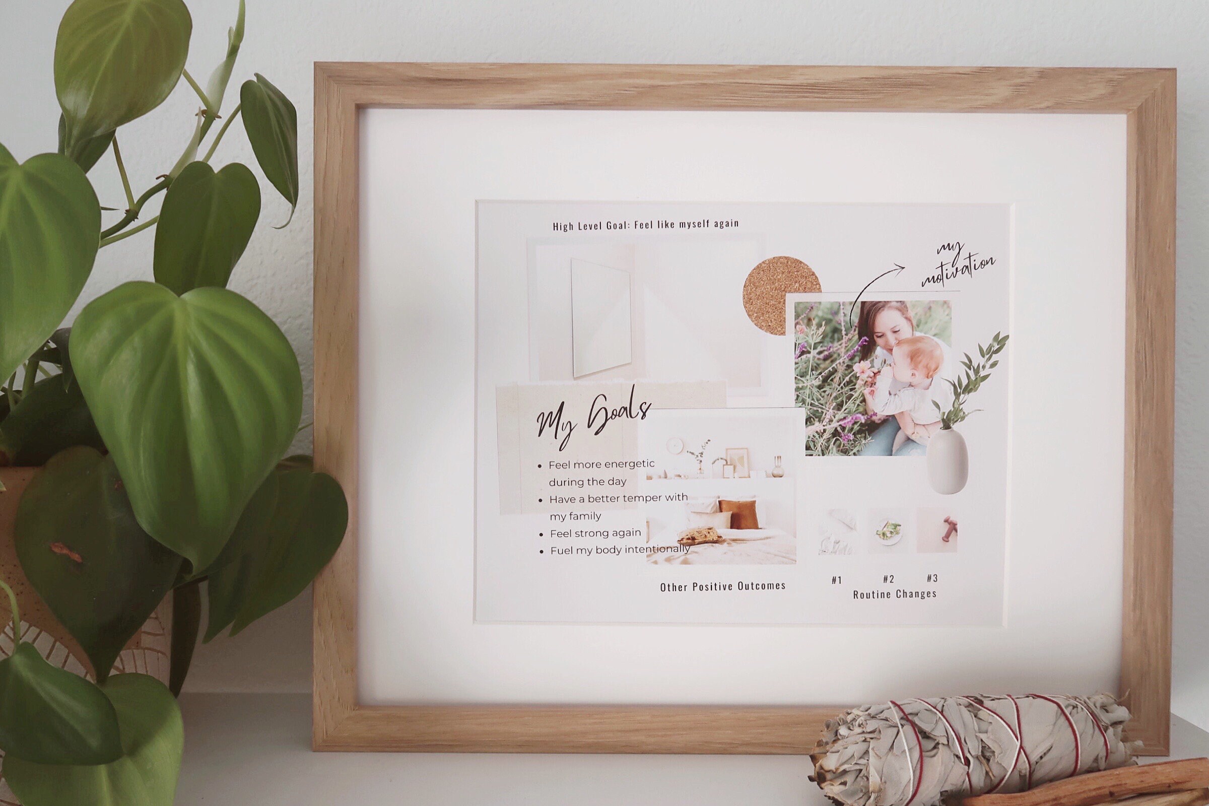 Custom Vision Board With Goal Setting Strategy Call - Etsy