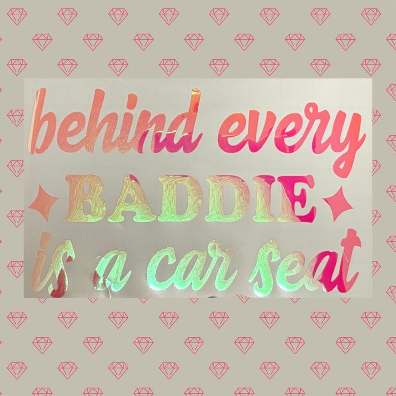 Baddies Decal - Etsy