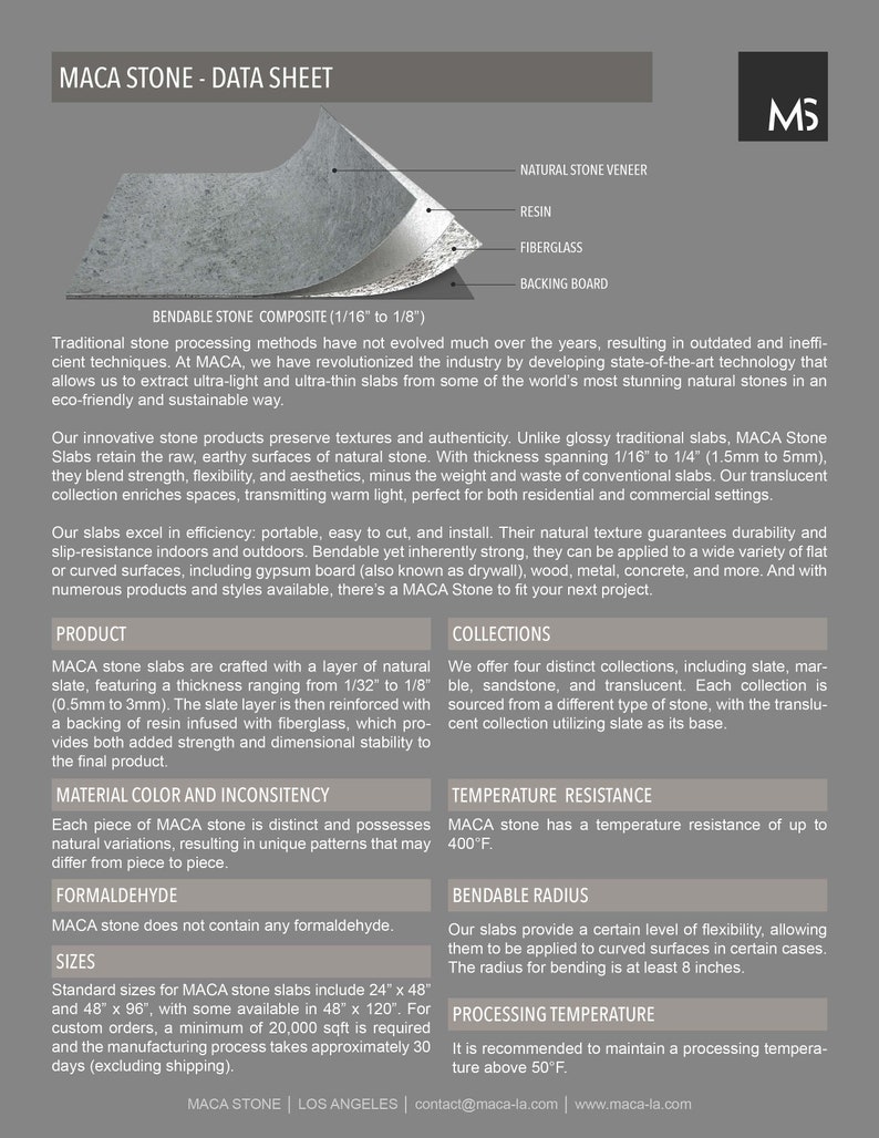 Bodhi Ultrathin Natural Stone Veneer - Etsy