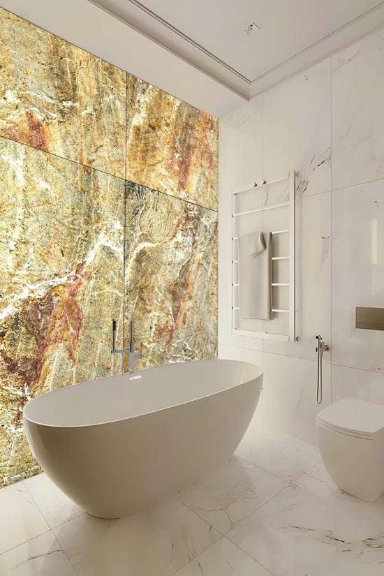 Translucent - Maya - Ultrathin Natural Stone Veneer - Etsy