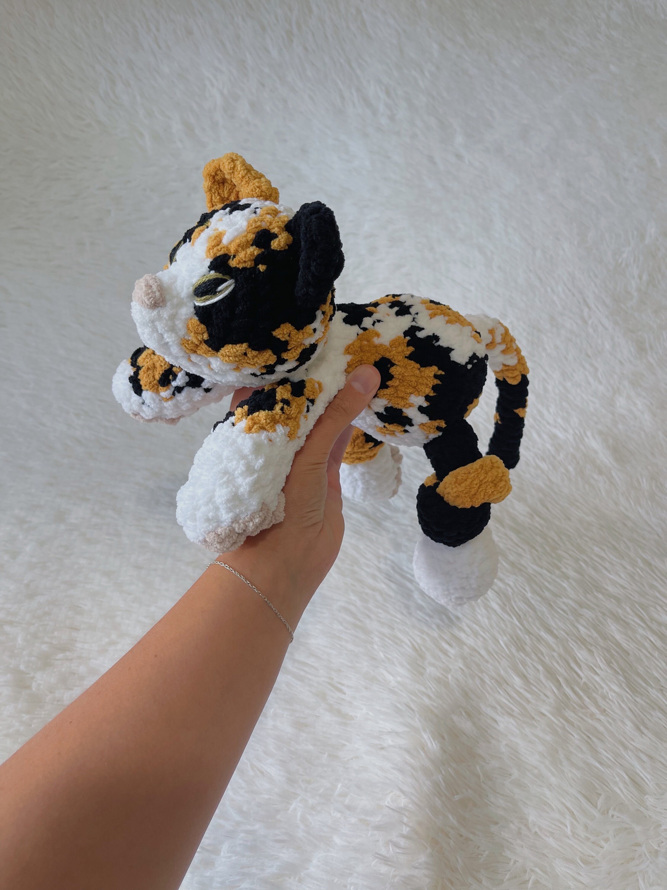 READY TO SHIP Cat Stuffie Cat Lovey Knotted Plushie Knotted Lovey Karma ...