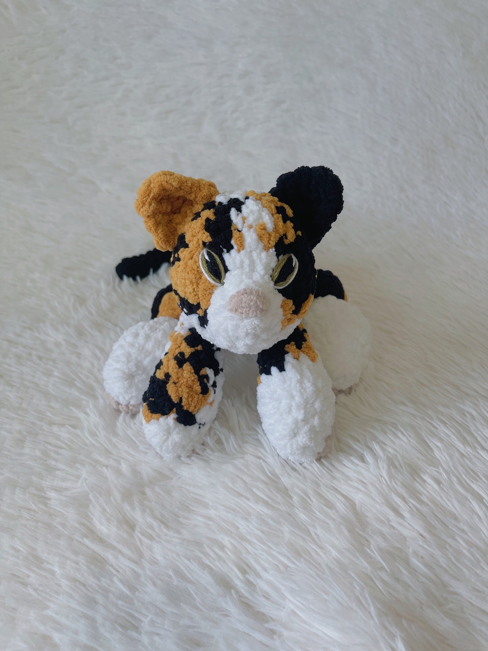 READY TO SHIP Cat Stuffie Cat Lovey Knotted Plushie Knotted Lovey Karma ...