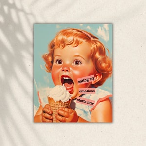 Funny Retro Poster Home Decor Mid Century Classic Wall Art Decor ...