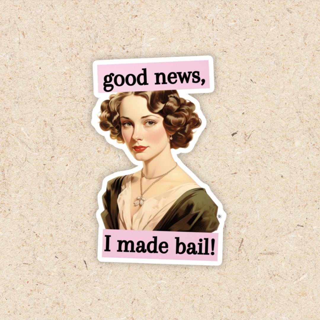 Witty Laptop Sticker Retro Housewife Decal Vintage Sticker Mid Century ...