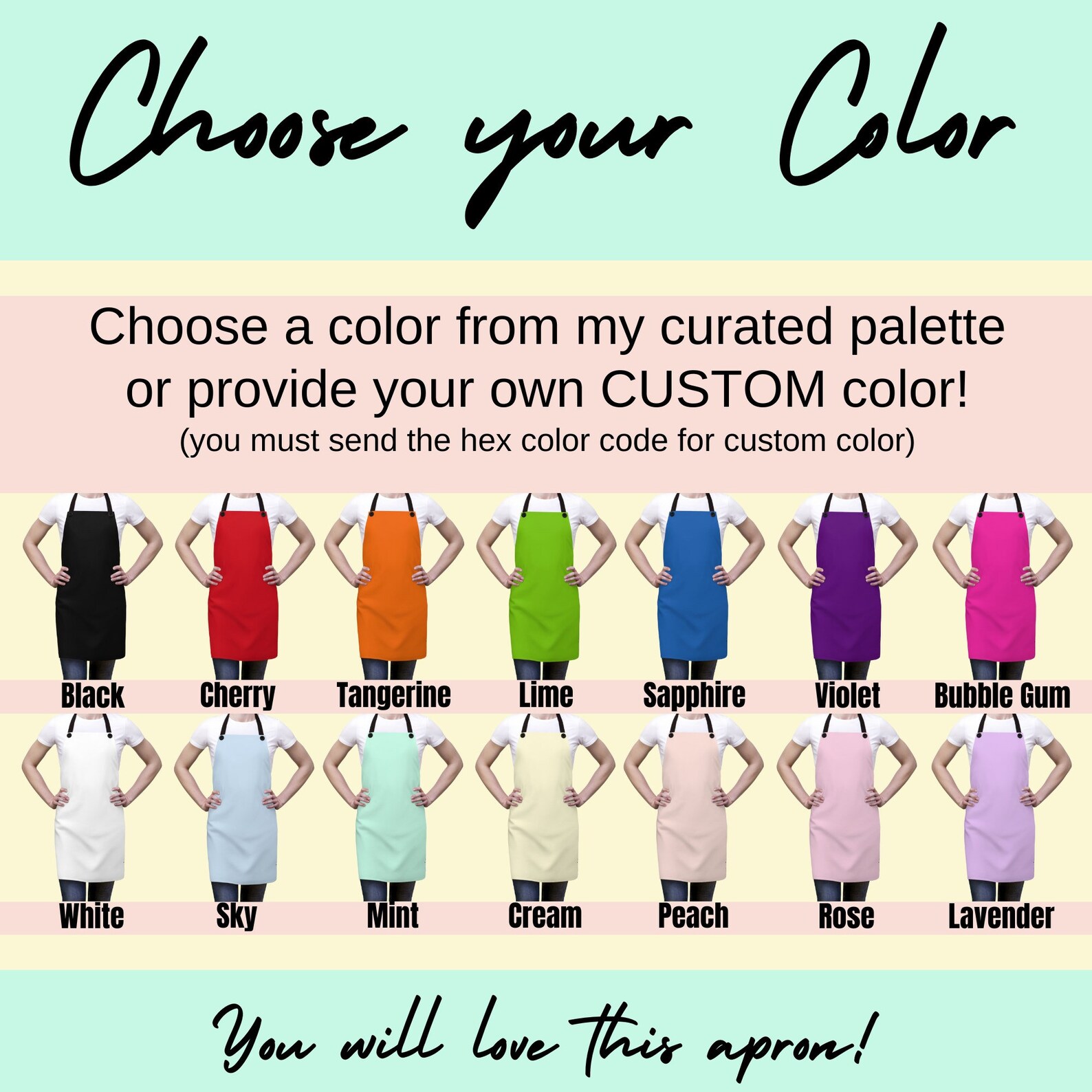 Funny Chef Apron Humor for Chefs Gift for Her Humorous Illustration ...