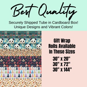 Pastel Colors Birthday Party Wrapping Paper Party Favors Gift Wrap ...