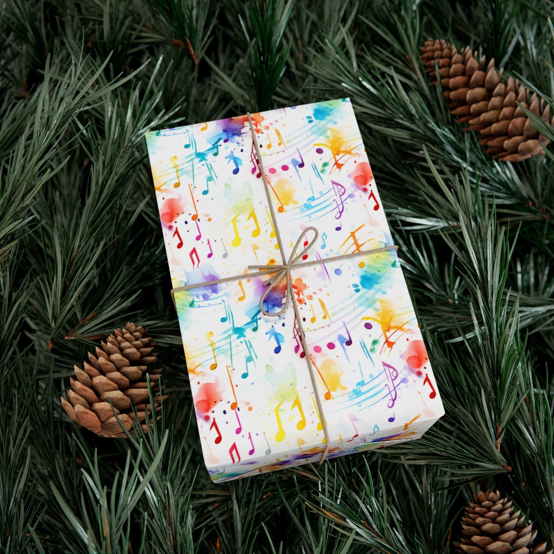 Pastel Colors Unique Wrapping Birthday Gift Wrap Sheet Party - Etsy