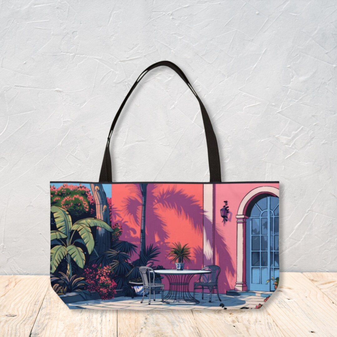 Vintage Style Weekender Bag Retro Housewife Custom Tote Bag Durable ...
