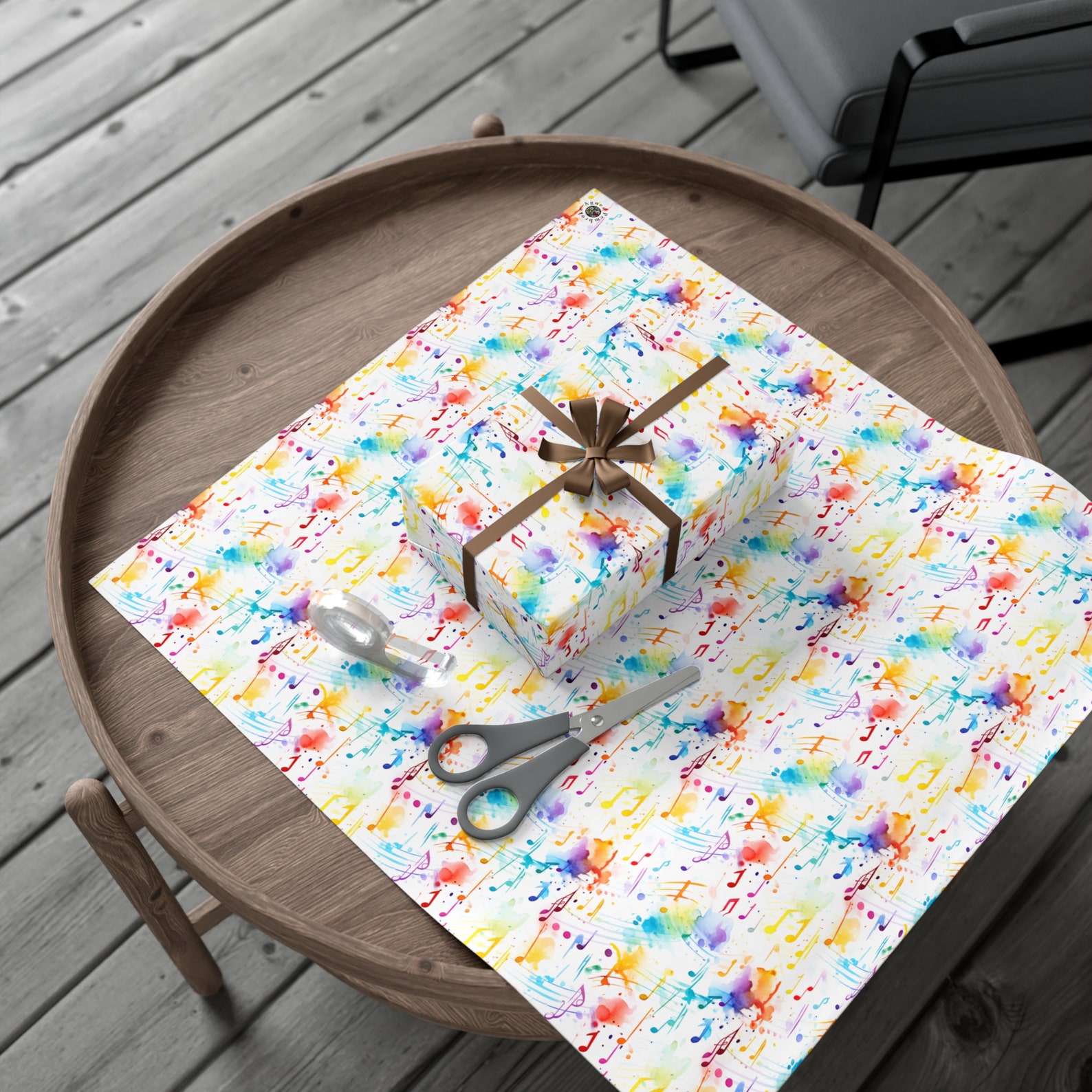 Pastel Colors Unique Wrapping Birthday Gift Wrap Sheet Party - Etsy