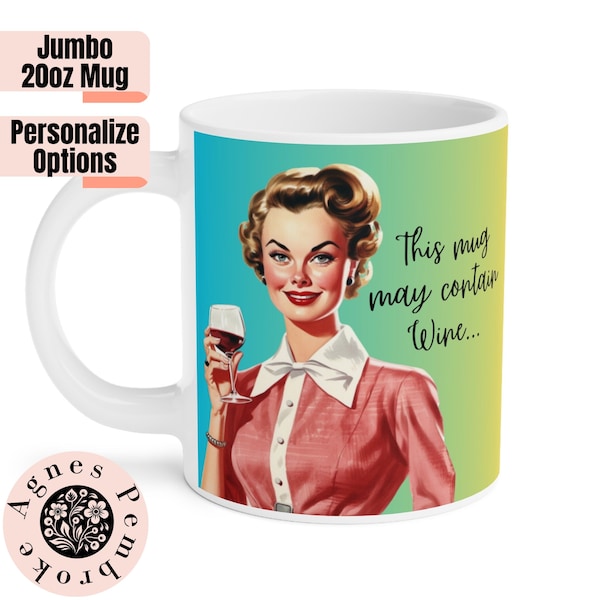 Funny Giant Coffee Mugs - Etsy