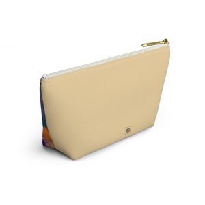 Crocus Flowers Print Purse Custom Makeup Cosmetic Bag for Everyday Use ...