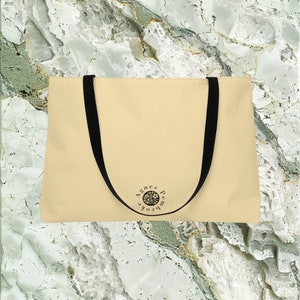 Seaside Weekender Bag T Bottom Unique Designer Bag Cotton Handle Beach ...