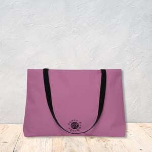 Decorative Weekender Name Tote Bag Spacious Laptop or Shopping Bag With ...