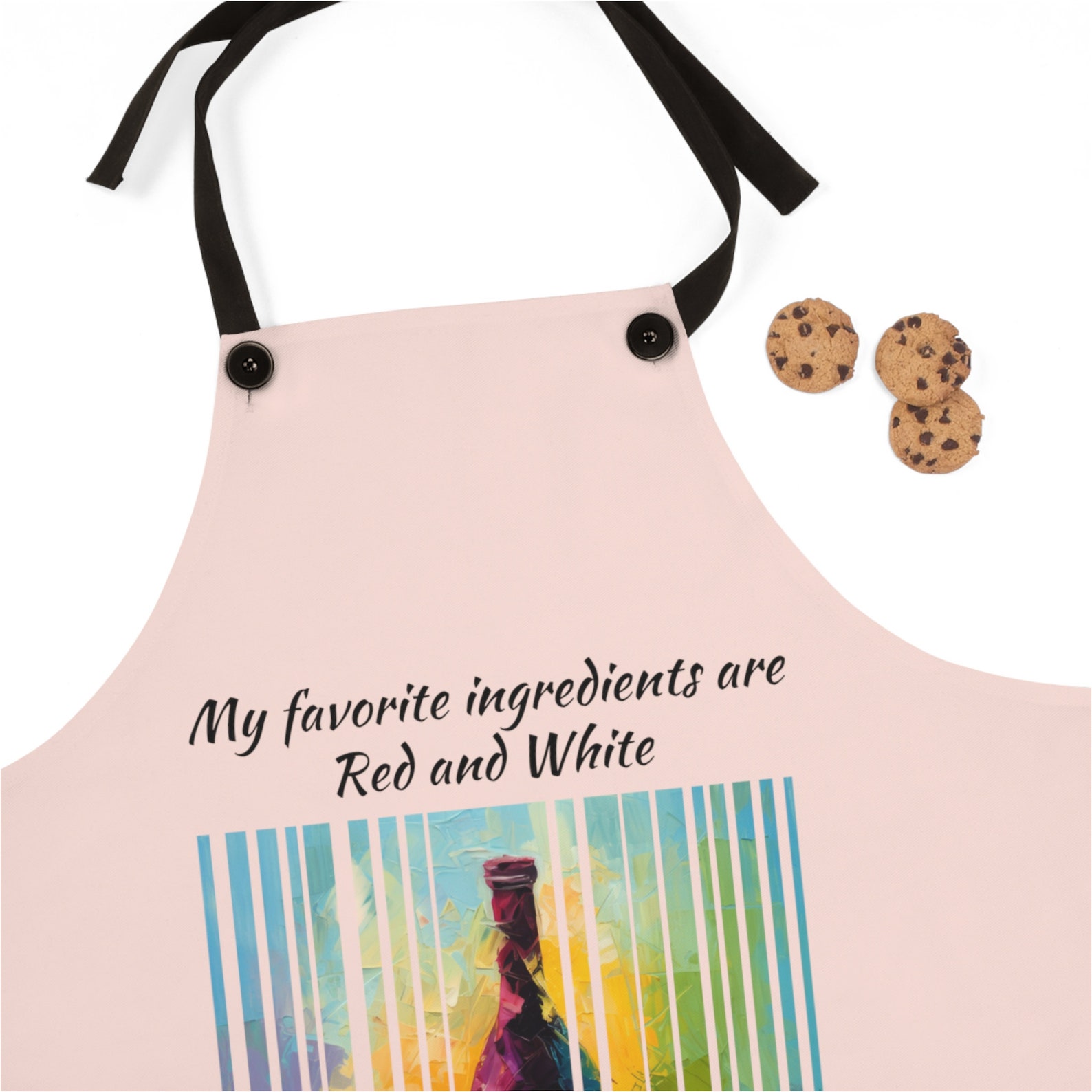 Funny Chef Apron Humor for Chefs Gift for Her Humorous Illustration ...