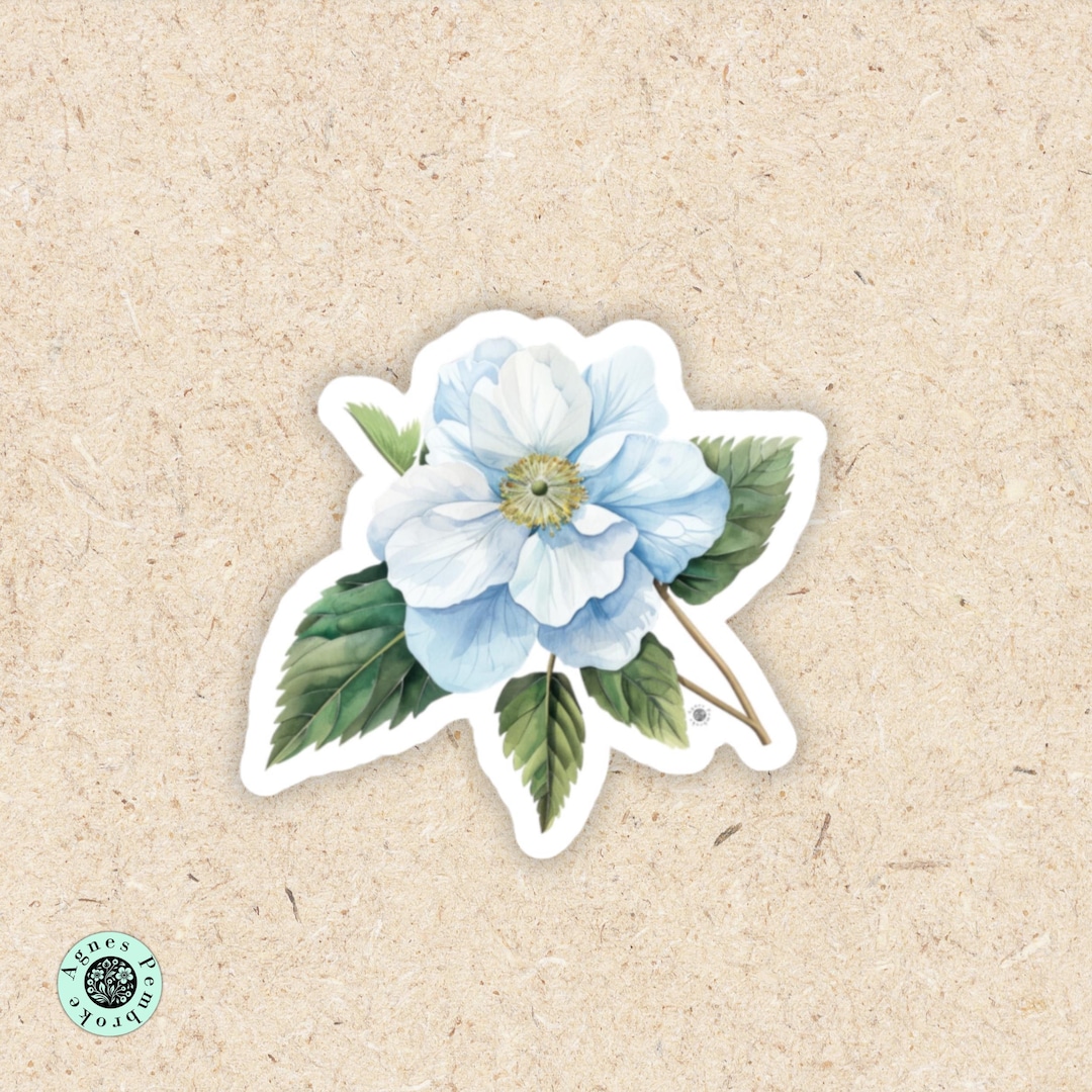 Mountain Aven Flower Vinyl Decal Sticker Nature Lovers Aesthetic ...