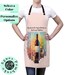 Funny Chef Apron Humor for Chefs Gift for Her Humorous Illustration ...