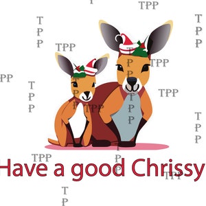 Have a Good Chrissy, Australian Christmas Greeting, Cute Christmas ...