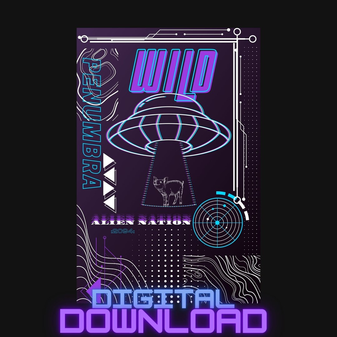 Cyberpunk, Retro Art, Futuristic Art Print, Streetwear Design, Techno ...