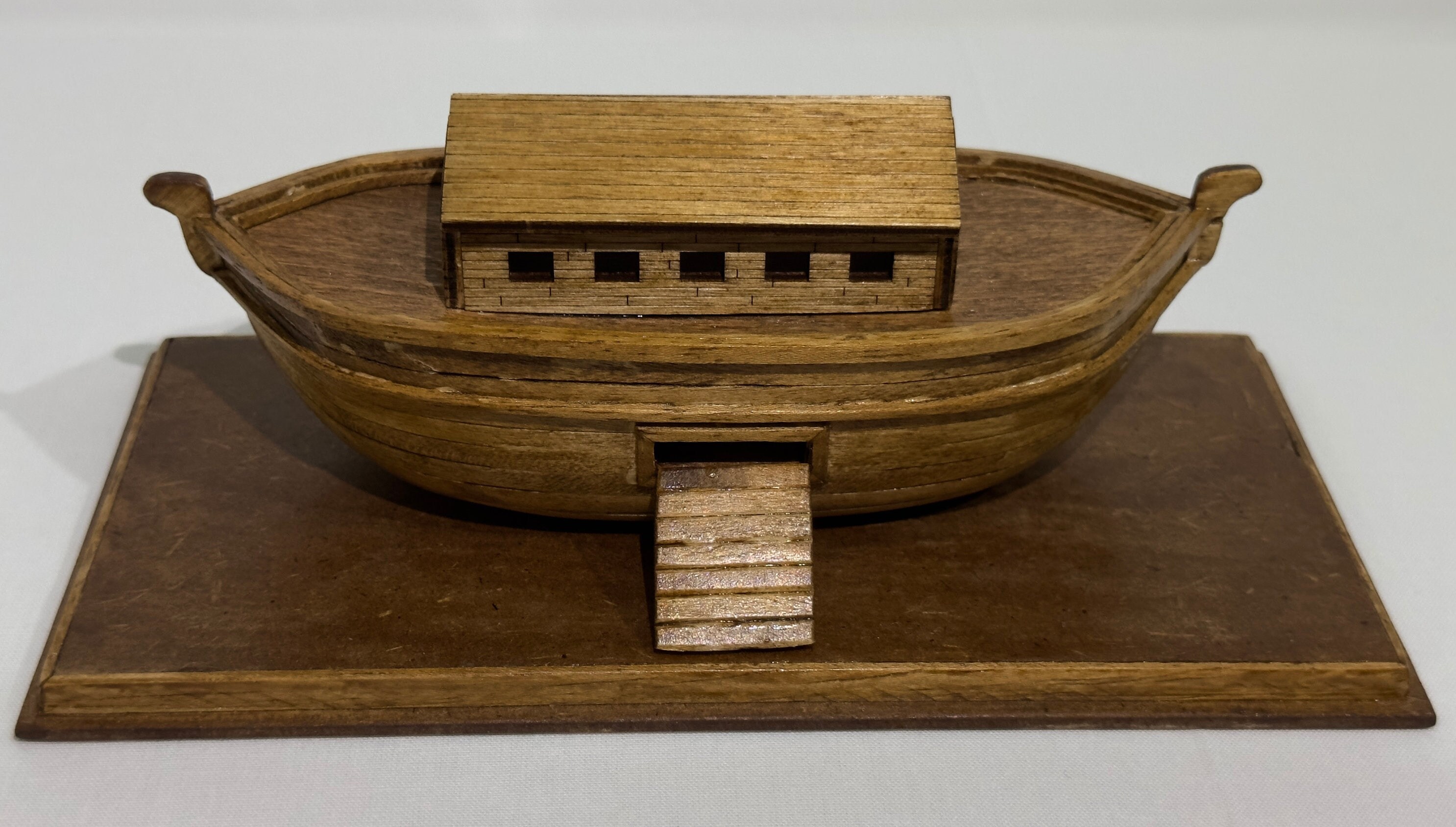 Noah's Ark Wooden Model Ship - Etsy