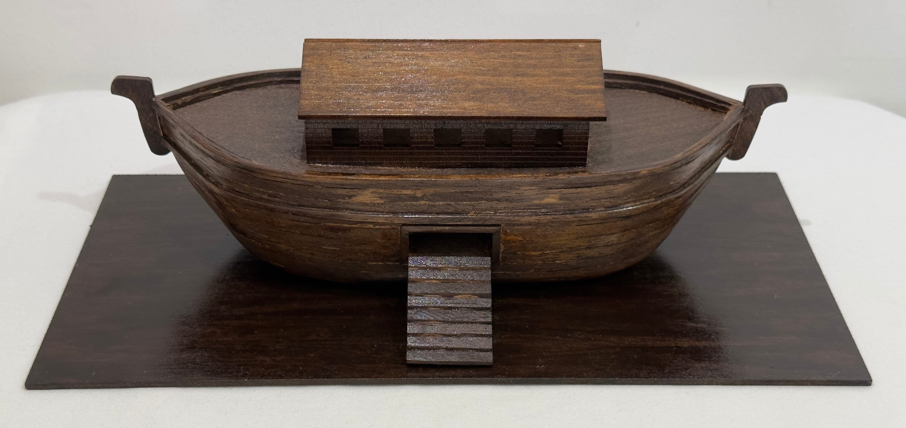 Noah's Ark Wooden Model Ship - Etsy
