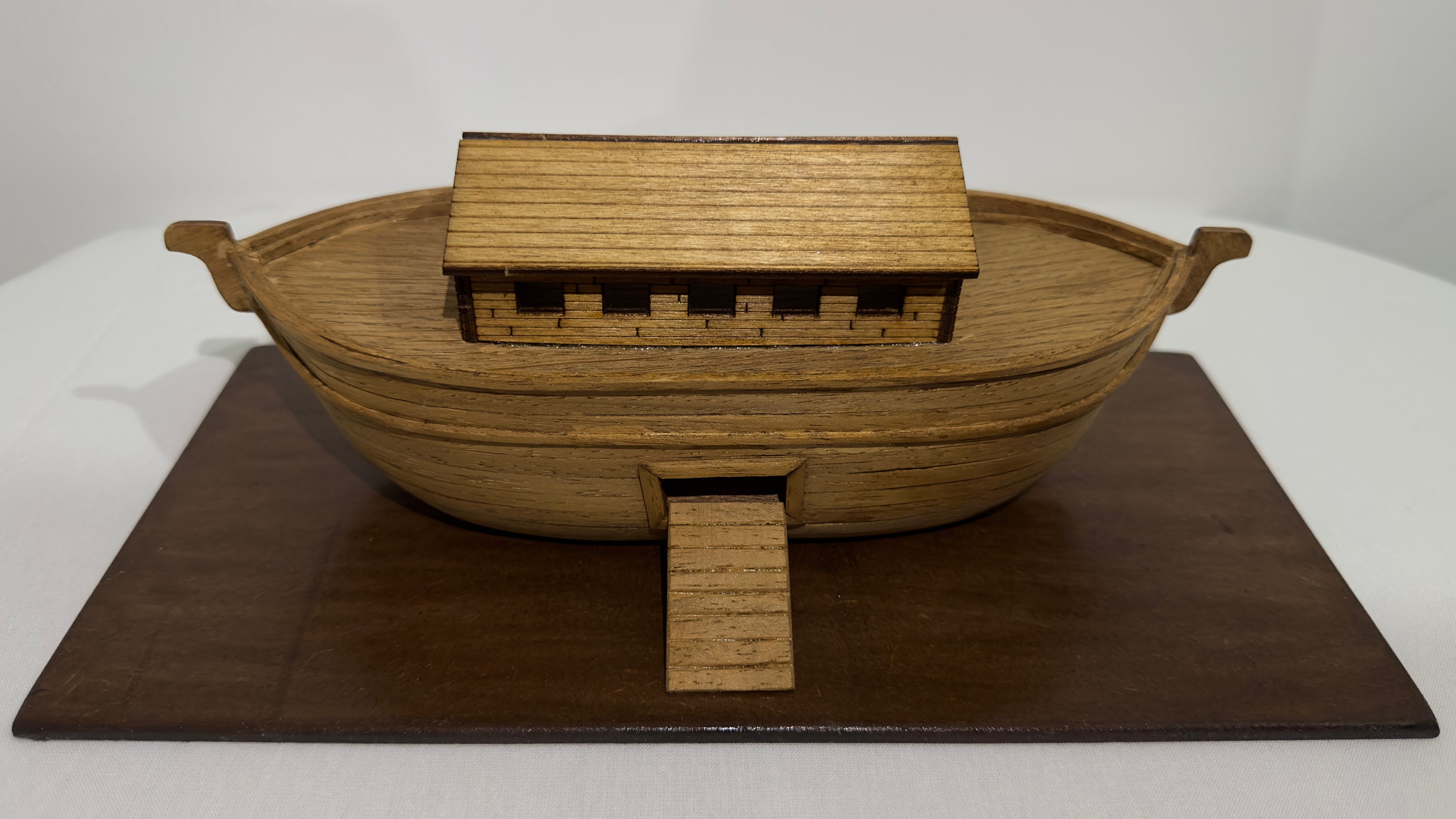 Noah's Ark Wooden Model Ship - Etsy