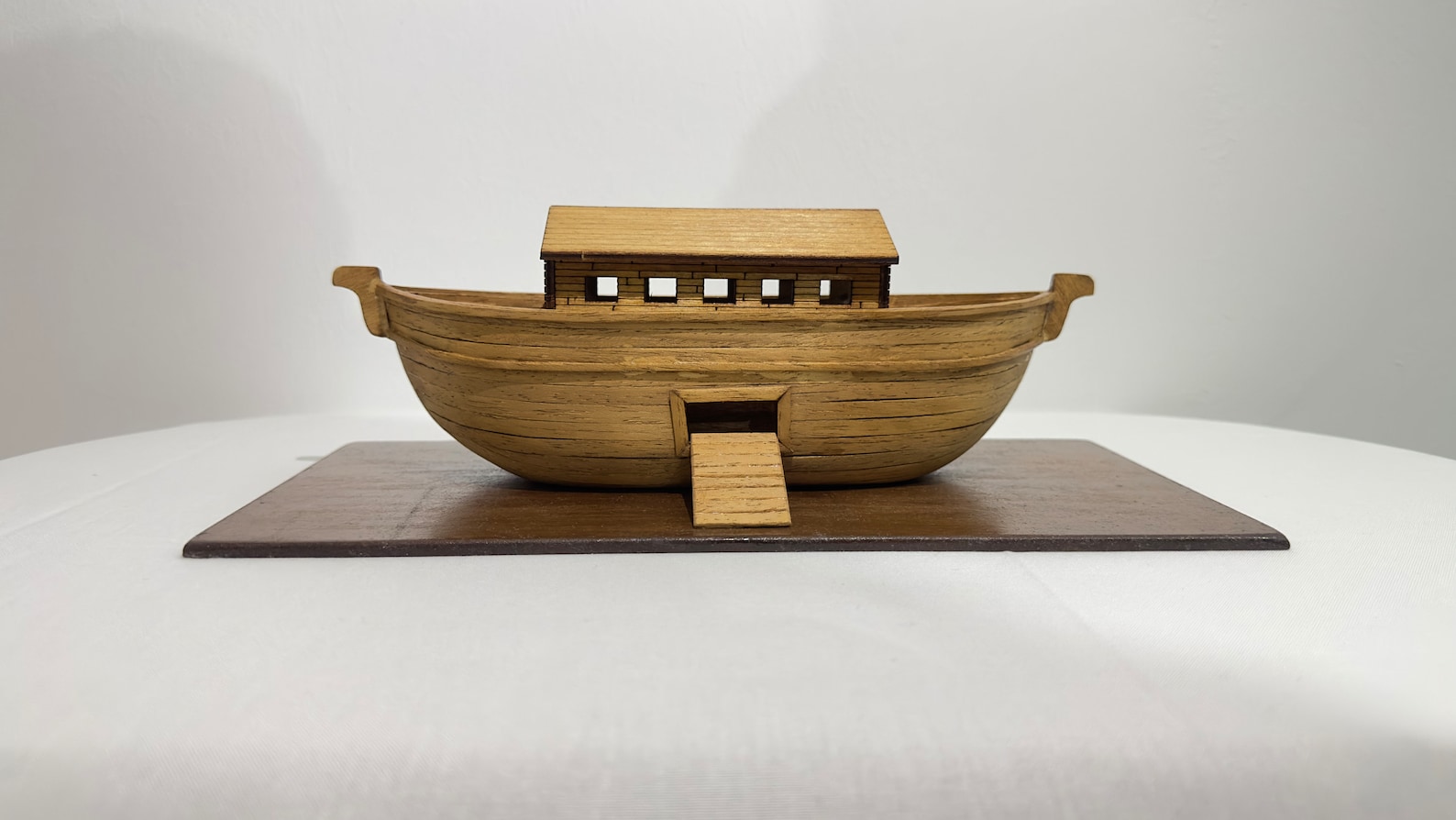 Noah's Ark Wooden Model Ship - Etsy