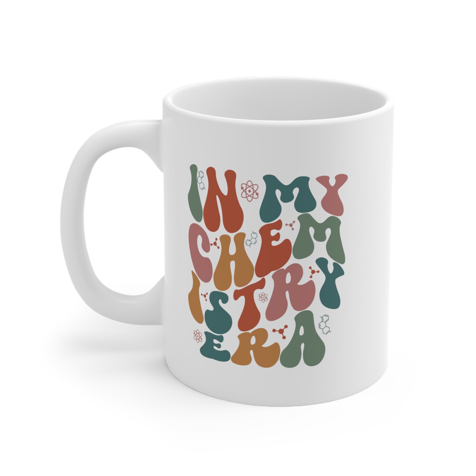 11 Oz - in My Chemistry Era Retro Science Mug, Science Teacher Gift ...