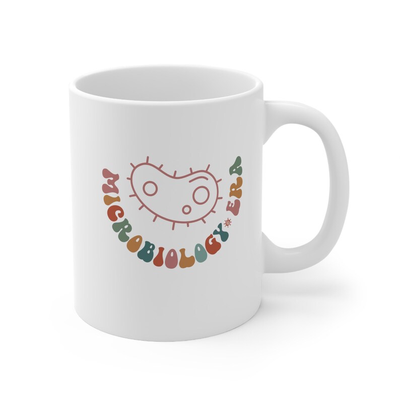 11 Oz - in My Microbiology Era Retro Science Mug, Biology Teacher Gift ...