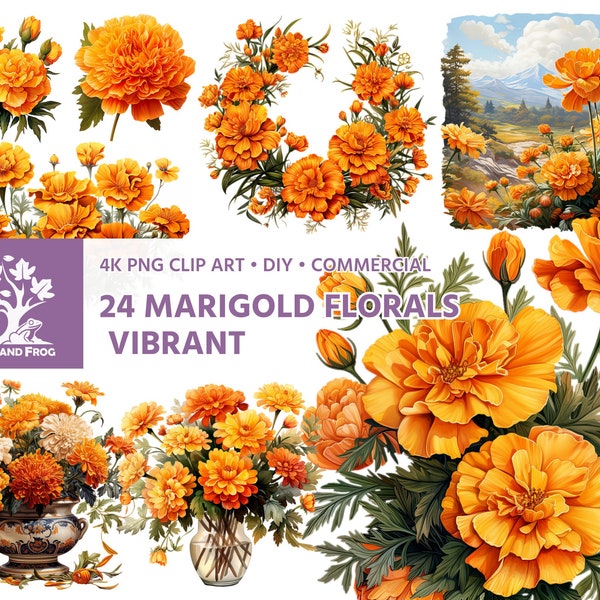 Marigold Flower Template - Etsy