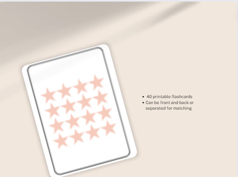 Counting Flashcards, Printable, Counting, Learn Numbers, Homeschool ...