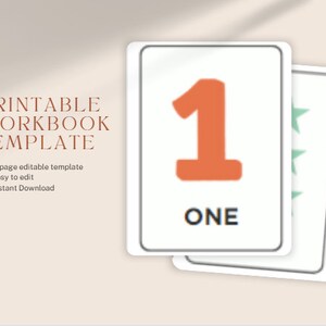 Counting Flashcards, Printable, Counting, Learn Numbers, Homeschool ...