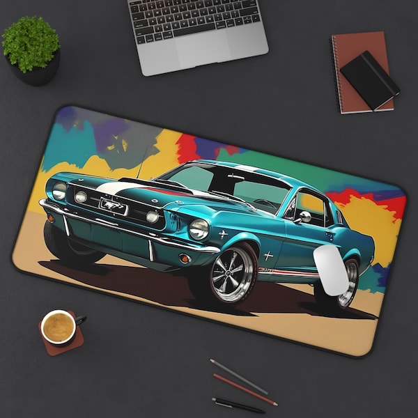 Ford Mustang Desk Mat - Etsy