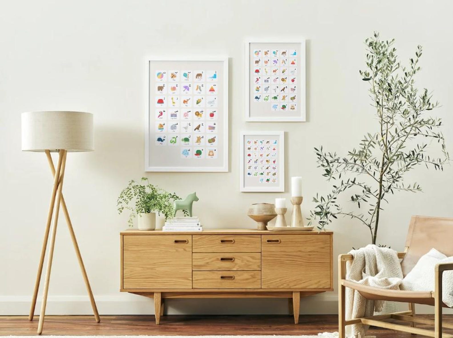 Illustrated Persian Alphabet Poster | Learn Farsi Alphabet for Kids ...