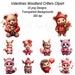 Valentine PNG, Valentine Clipart, Cute Animal Clipart for Making ...