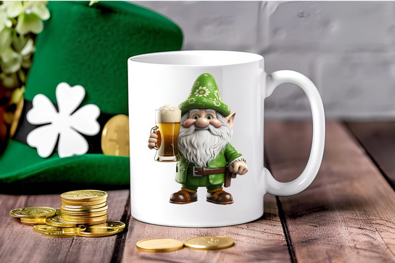 St Patricks Day Gnomes Clipart, Gnomes PNG for St Patricks Day ...