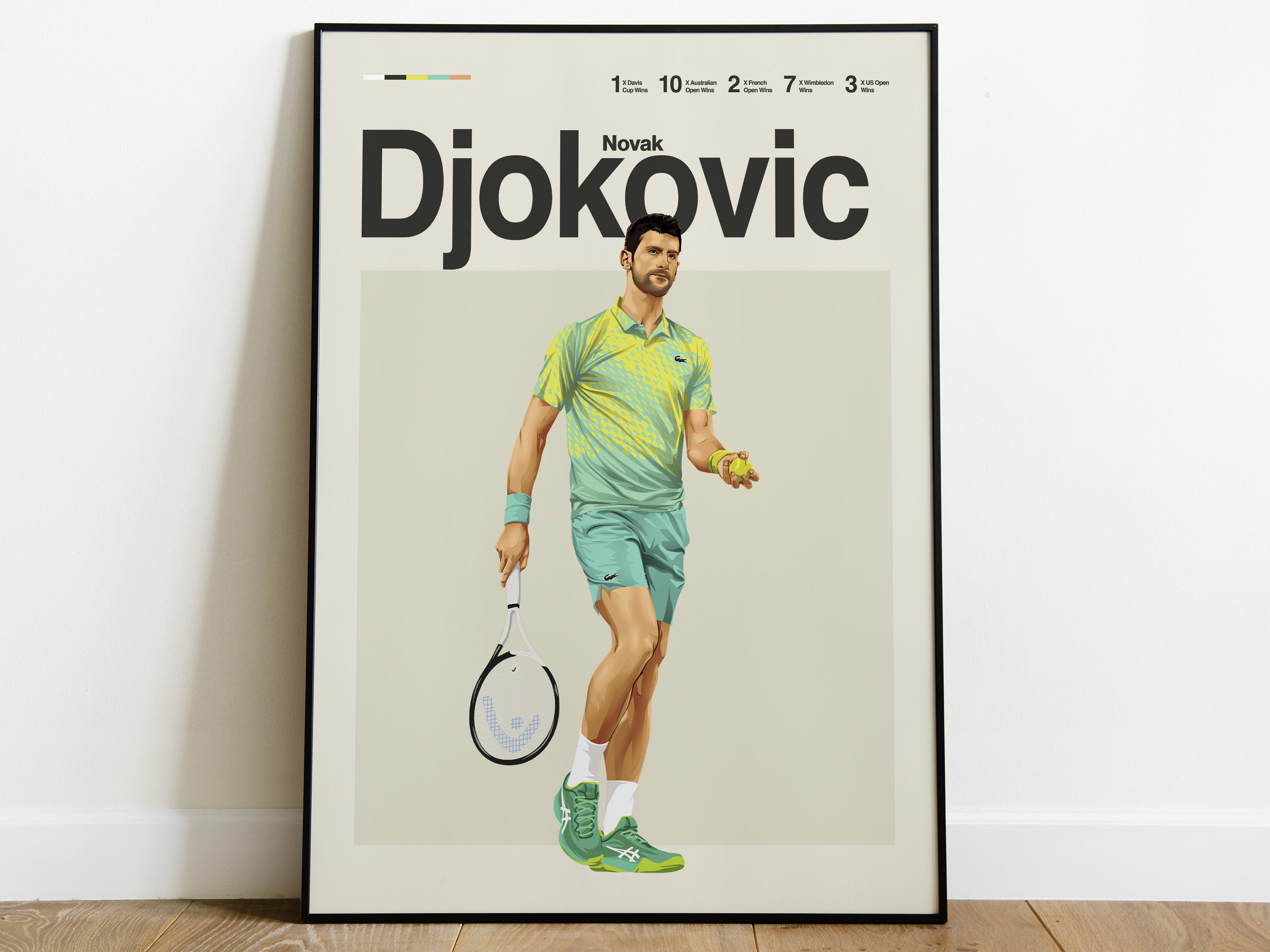 Djokovic Poster