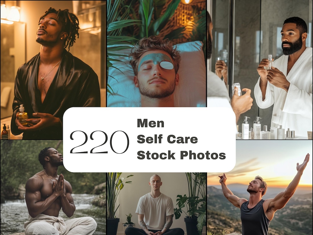 220 Men Picture | Self Care , Wellness Skincare Spiritual Fitness - Etsy
