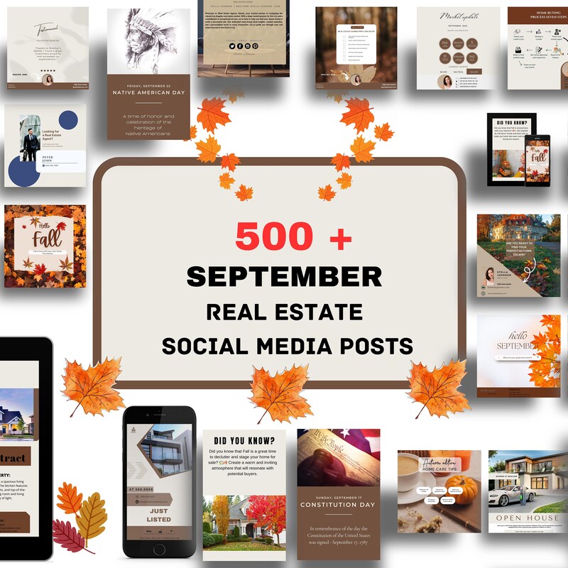 Fall Realtor Quotes - Etsy