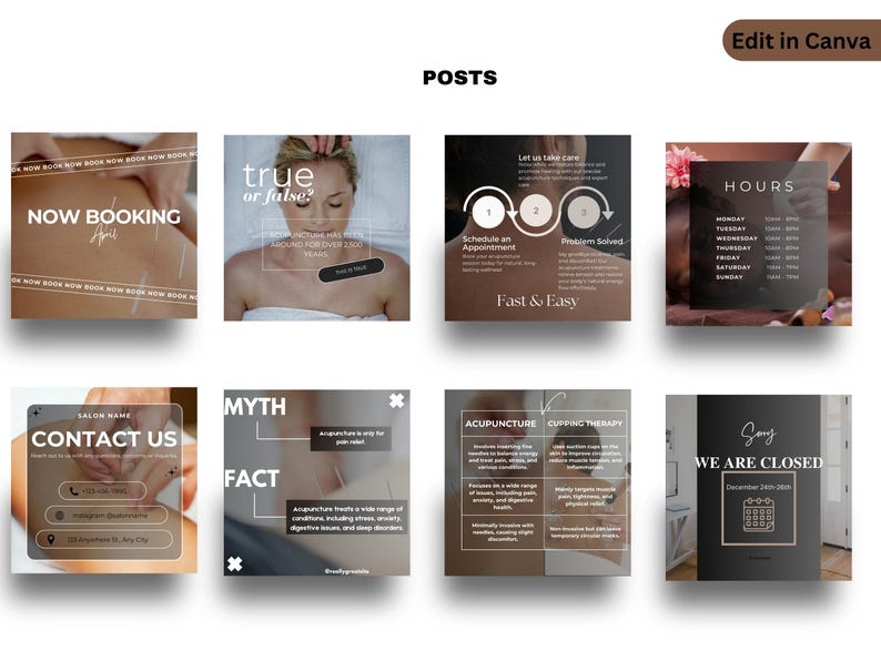 100 Acupuncture Instagram Posts | Digital Marketing | Acupuncture ...