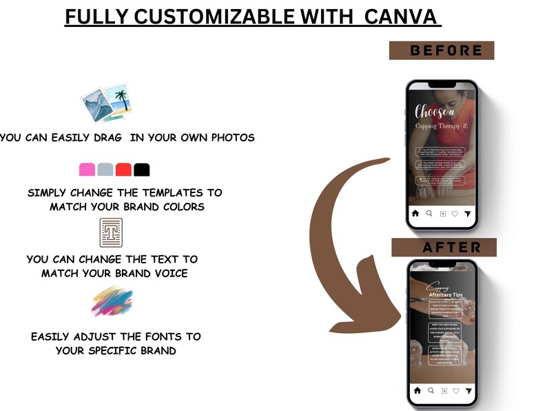 Cupping Therapy Social Media Post, Hijama Instagram Template, Cupping ...