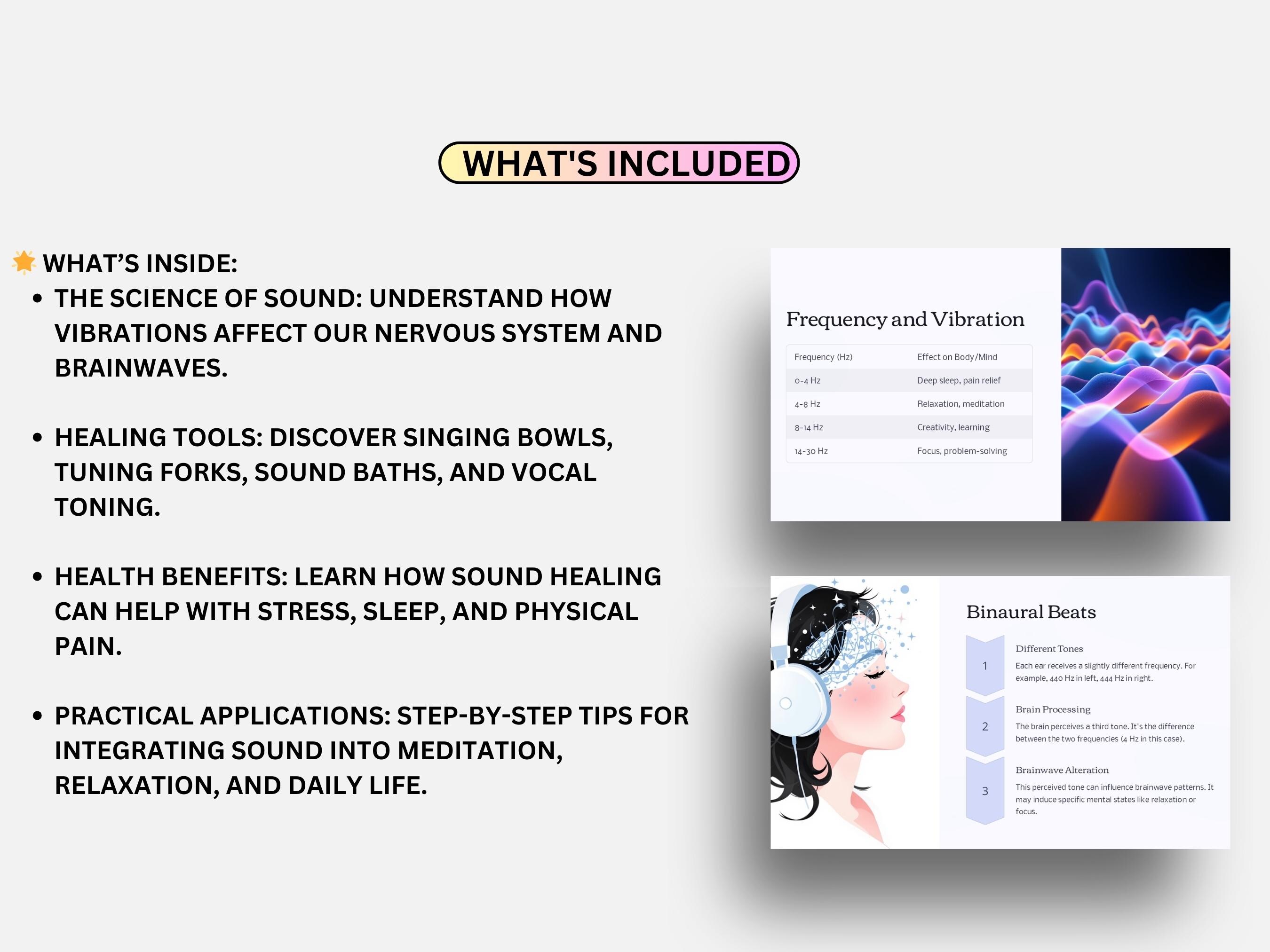 Sound Healing Powerpoint | How Vibrations Impact Our Wellbeing ...