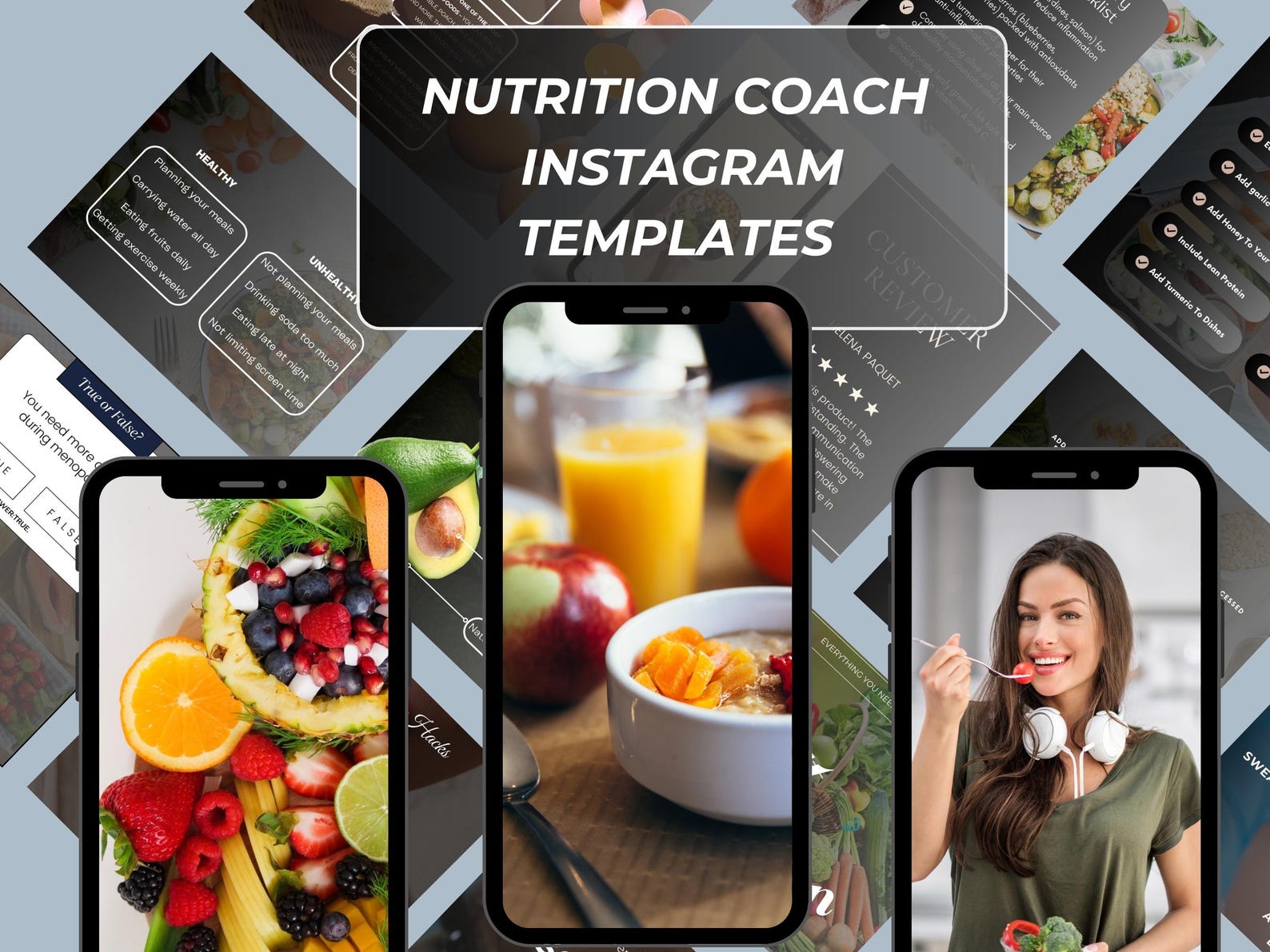 100 Nutrition Coach Wellness Coach Instagram Posts Food and Nutrition ...