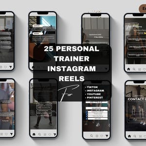 25 Fitness Coach Instagram Reels | Fitness Social Media Posts ...