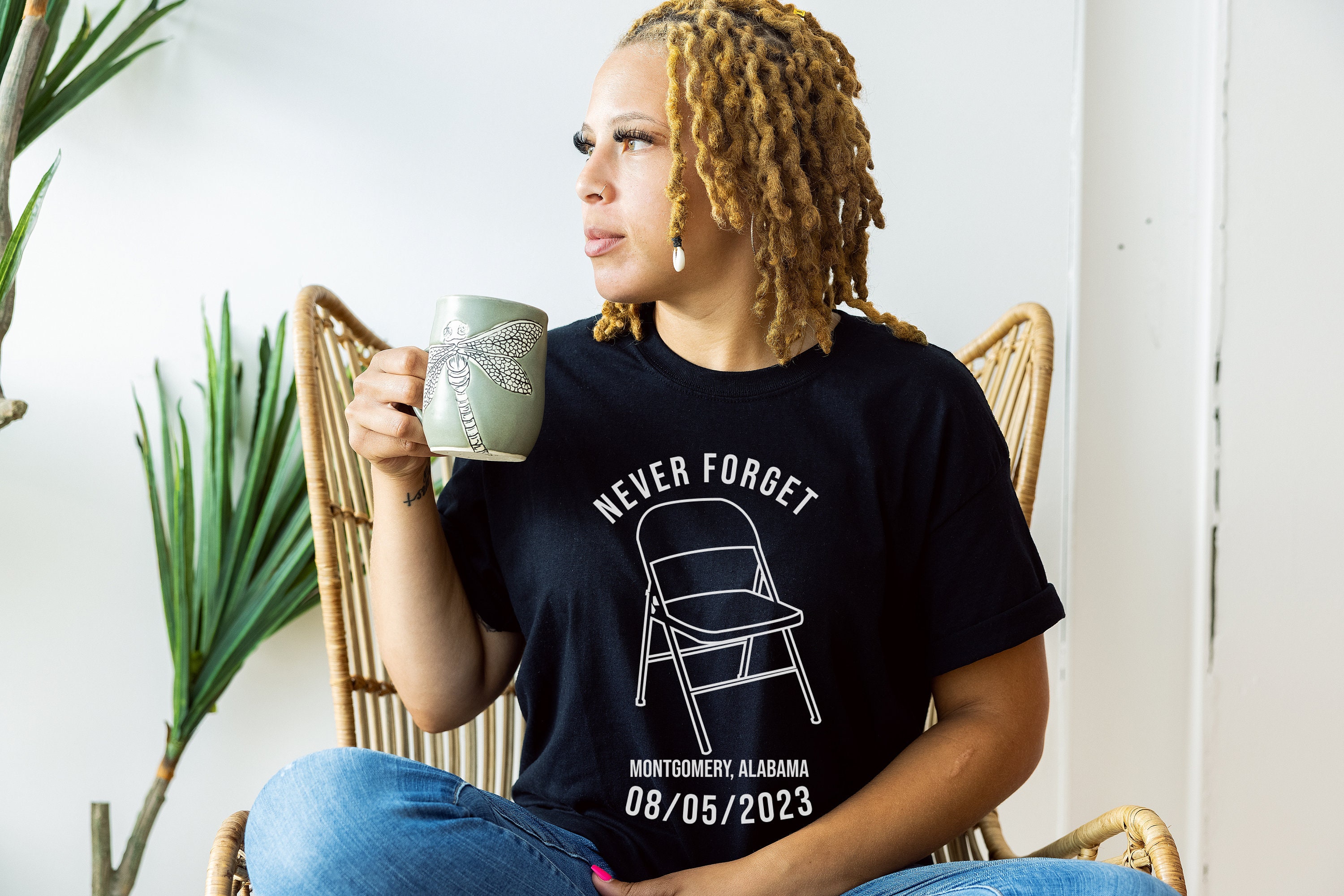 Never Forget Montgomery Alabama Chair Fight Shirt, Funny Meme Tee ...