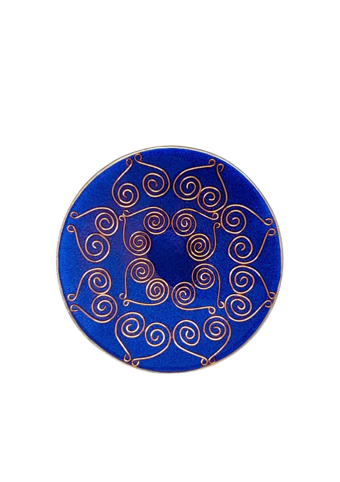 Sacred Geometry Spiral Resin Coaster, Gift for the Home, Bohemian Gift ...
